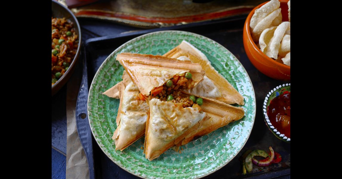 Rețetă Samosas cu carne de miel la Sandwich-Maker Extra Deep Fill Breville