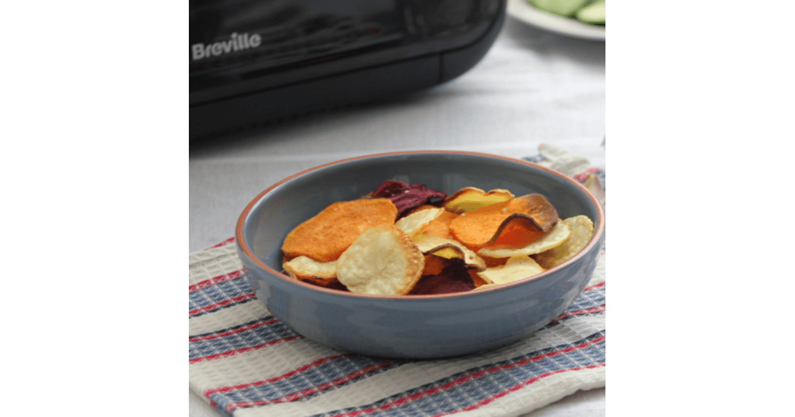 Rețetă chipsuri din legume prăjite cu aer cald la Breville Air Fryer by ...