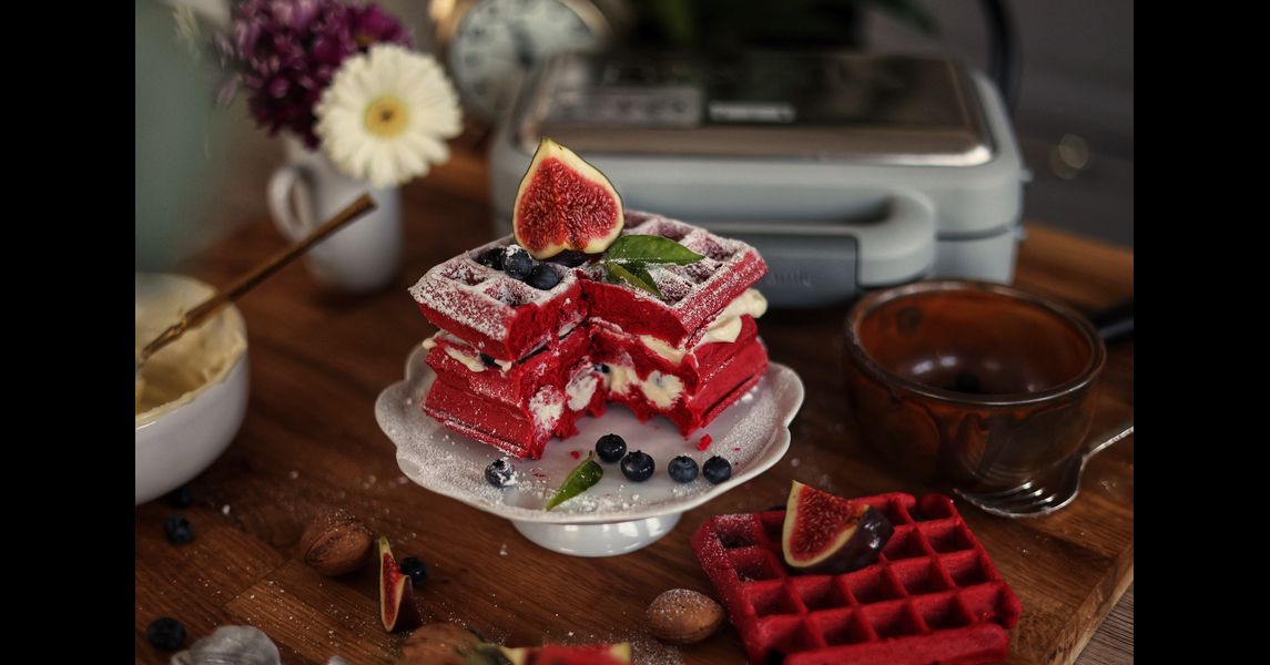 Rețetă Gofre Red Velvet by Greta, Demancare.ro la Aparatul de Gofre ...
