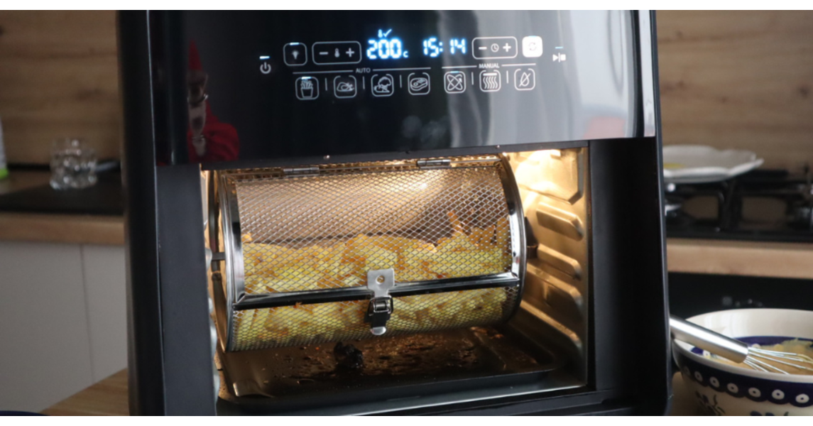 Rețetă shaorma cu pui, vită și oaie la airfryer Breville